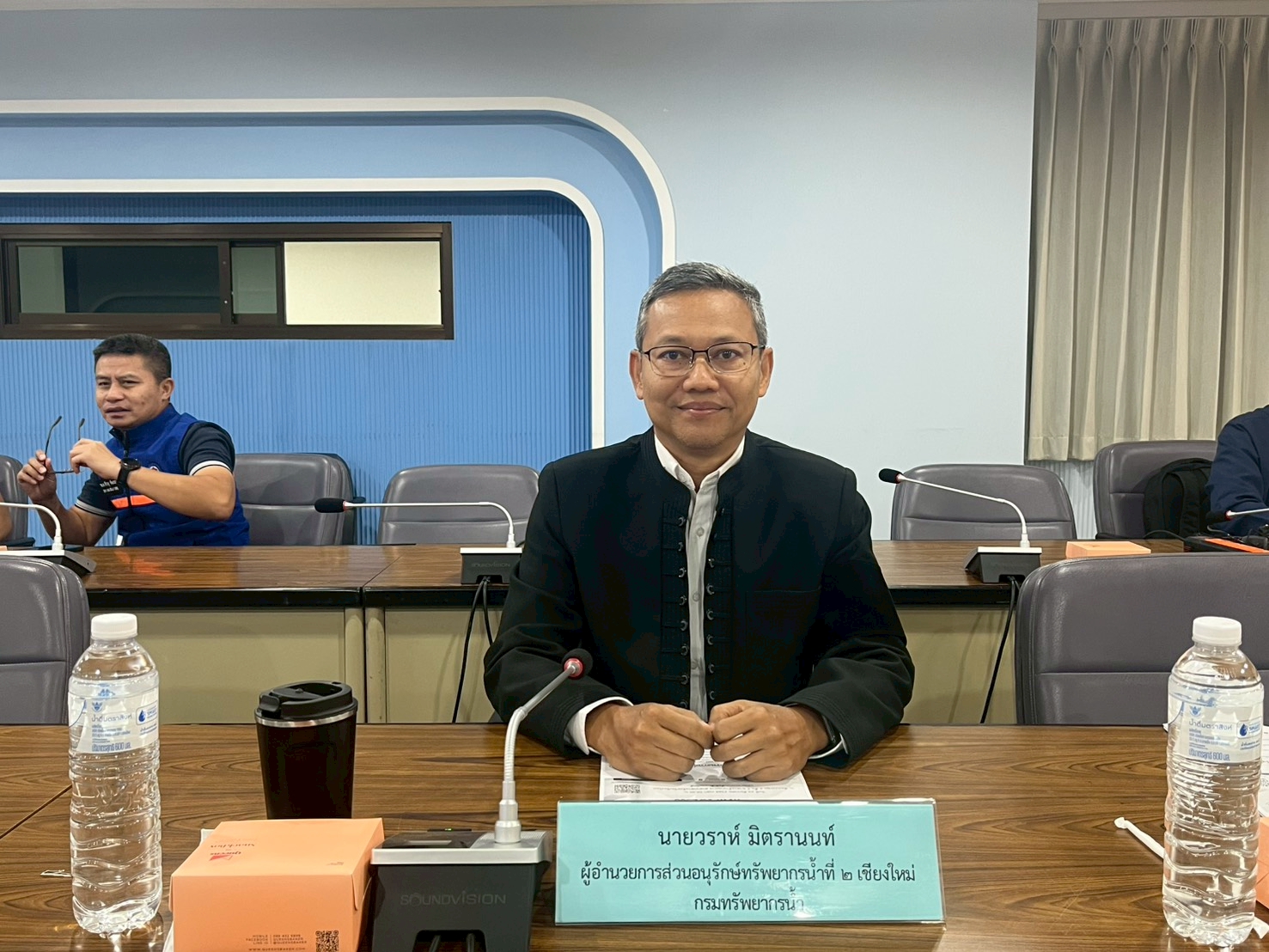 กรมทรัพยากรน้ำ โดยสำนักงานทรัพยากรน้ำที่ 1 ร่วมประชุมคณะกรรมการลุ่มน้ำ ...